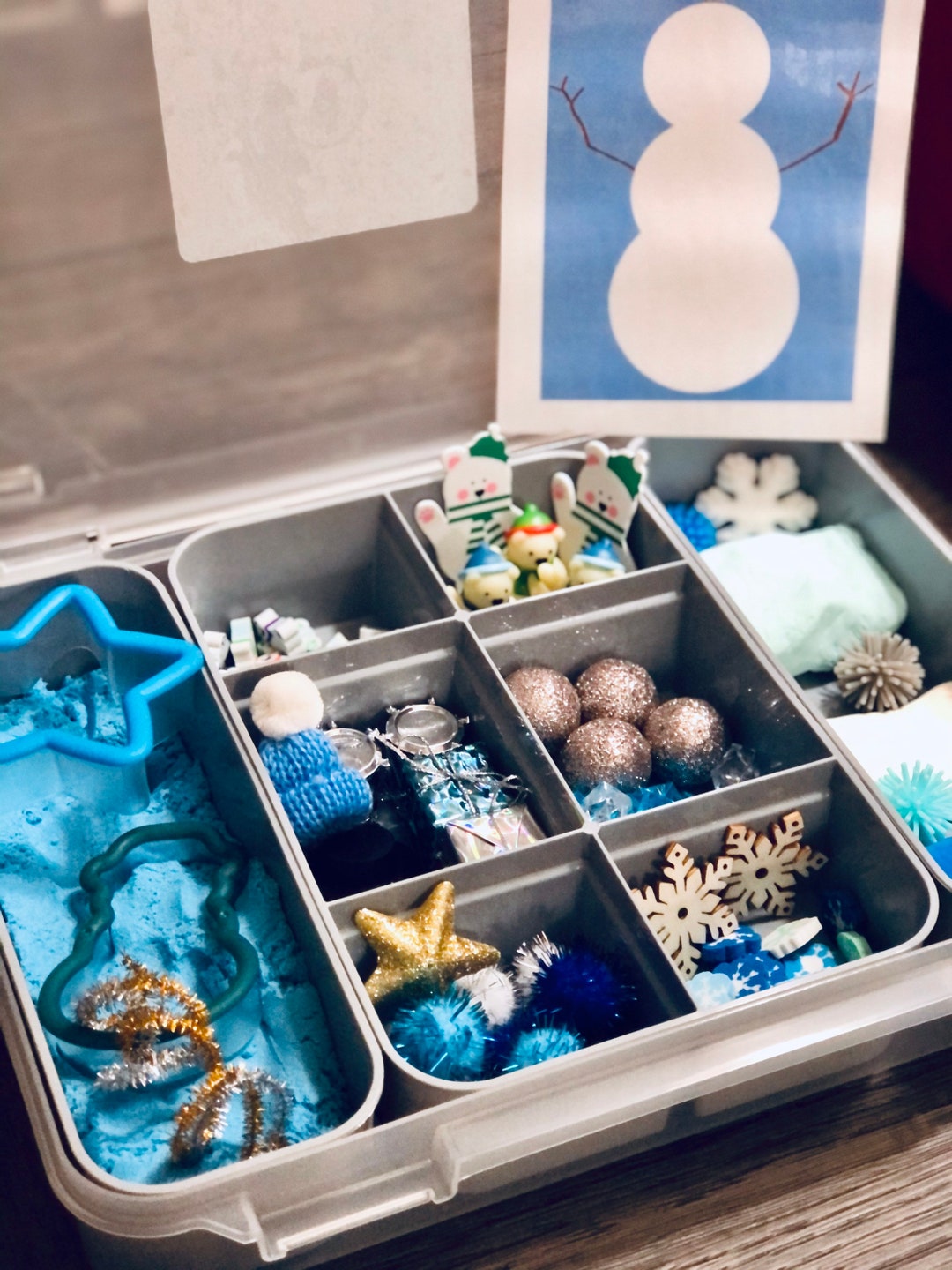Winter Wonderland Sensory Bin - Etsy