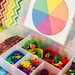 Matching Colors Sensory Bin (large) - Etsy