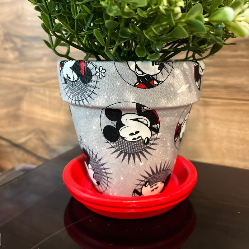 Mickey Mouse Plant Pot - Etsy