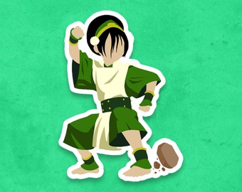 Toph Sticker - Etsy