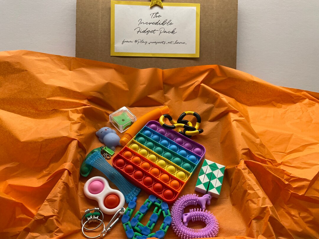 The Incredible Fidget Pack / Fidget Toys / 12 Fidgets / Christmas Gifts ...