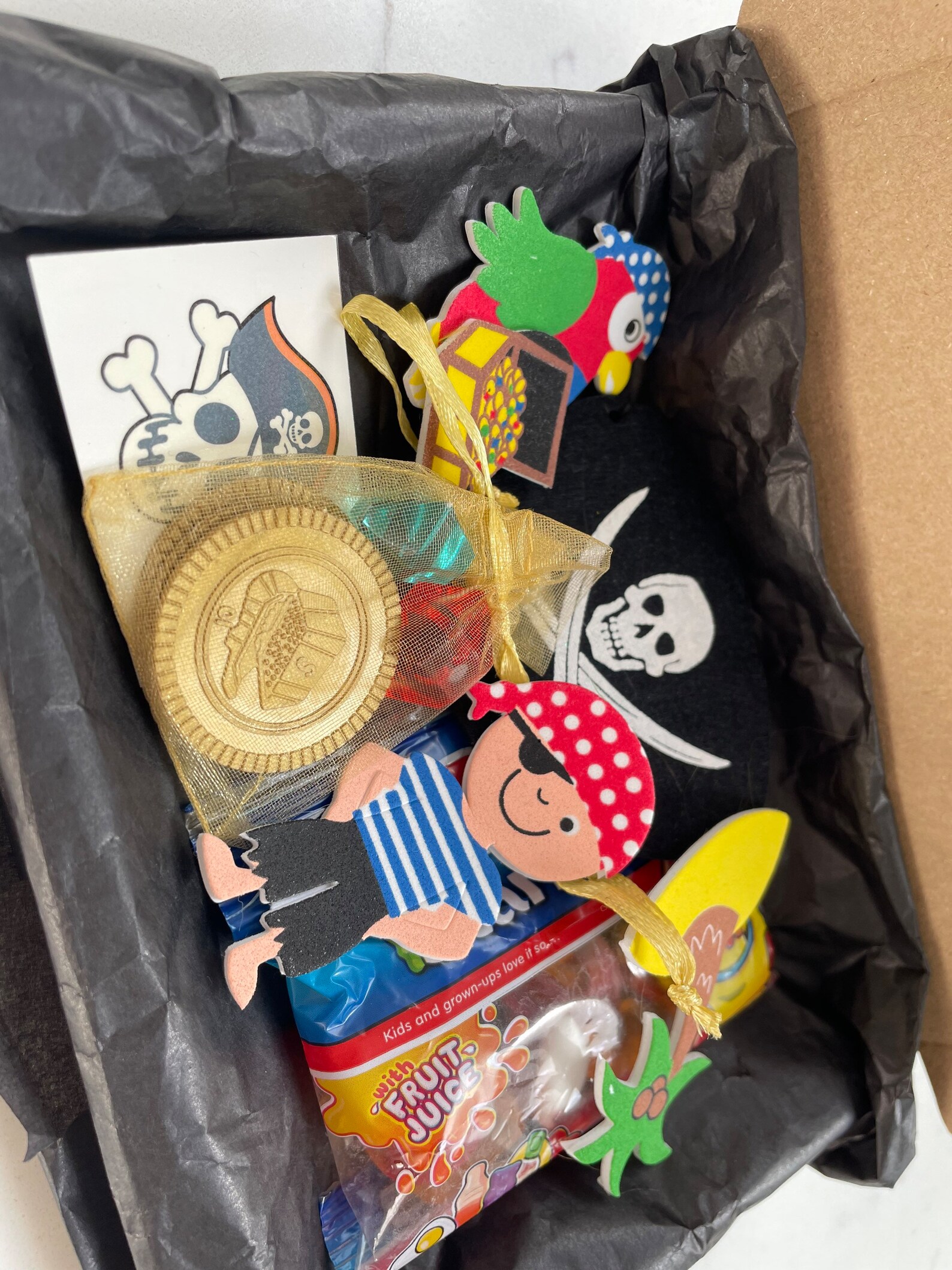 Pirate Party Boxes / Pirate Party / Pre Filled Party Bag / Box - Etsy