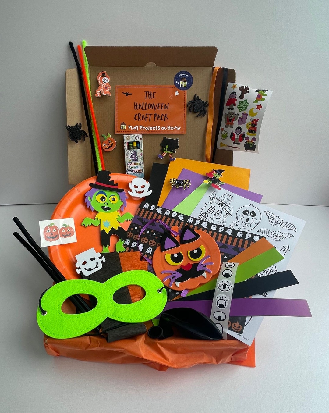 Ultimate Kids Halloween Craft Pack Over 80 Pieces - Etsy