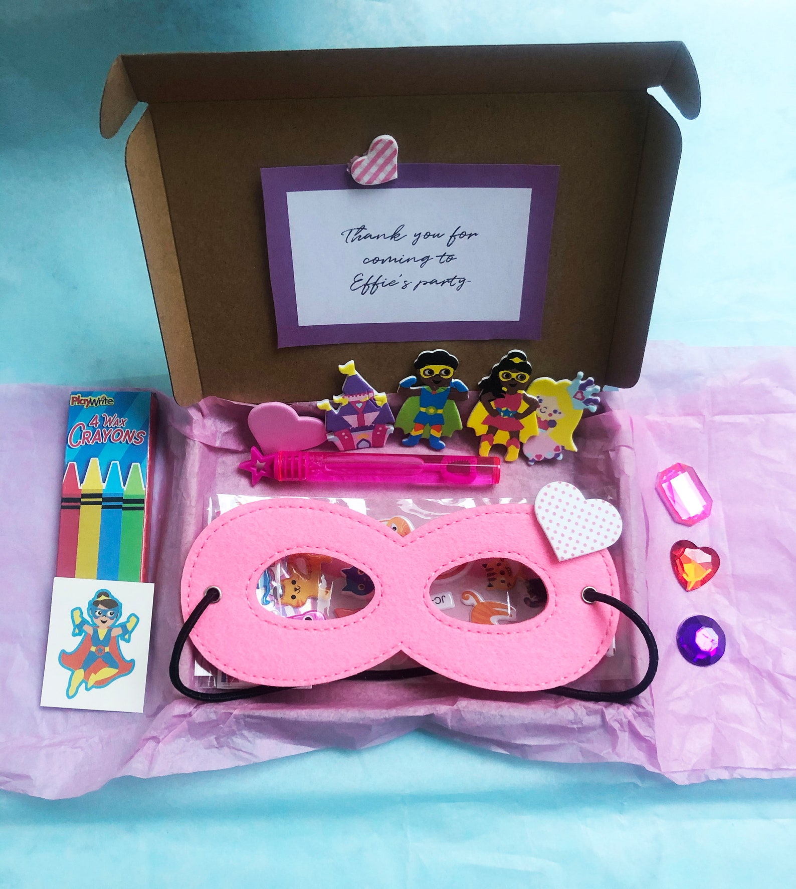 Little Luxury Kids Party Boxes Party Bags Party Favours - Etsy UK
