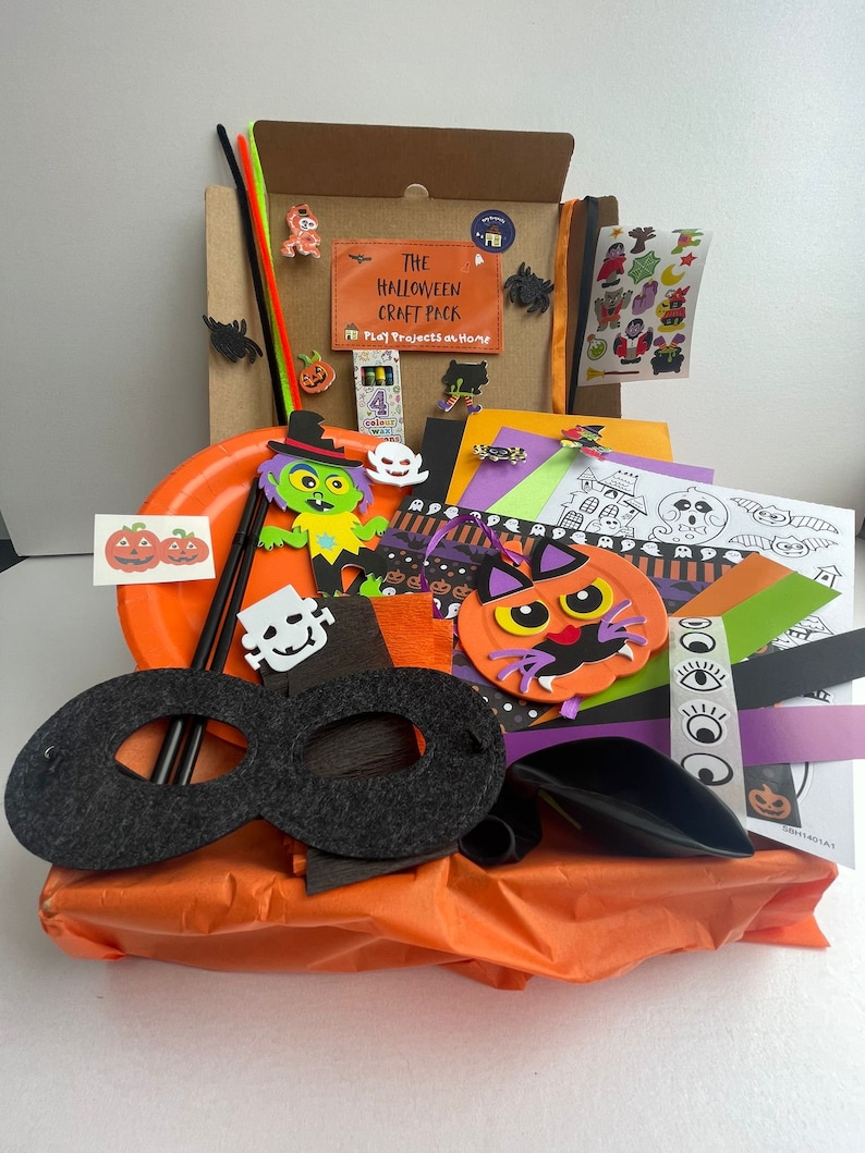 Ultimate Kids Halloween Craft Pack - Over 80+ Pieces - Etsy