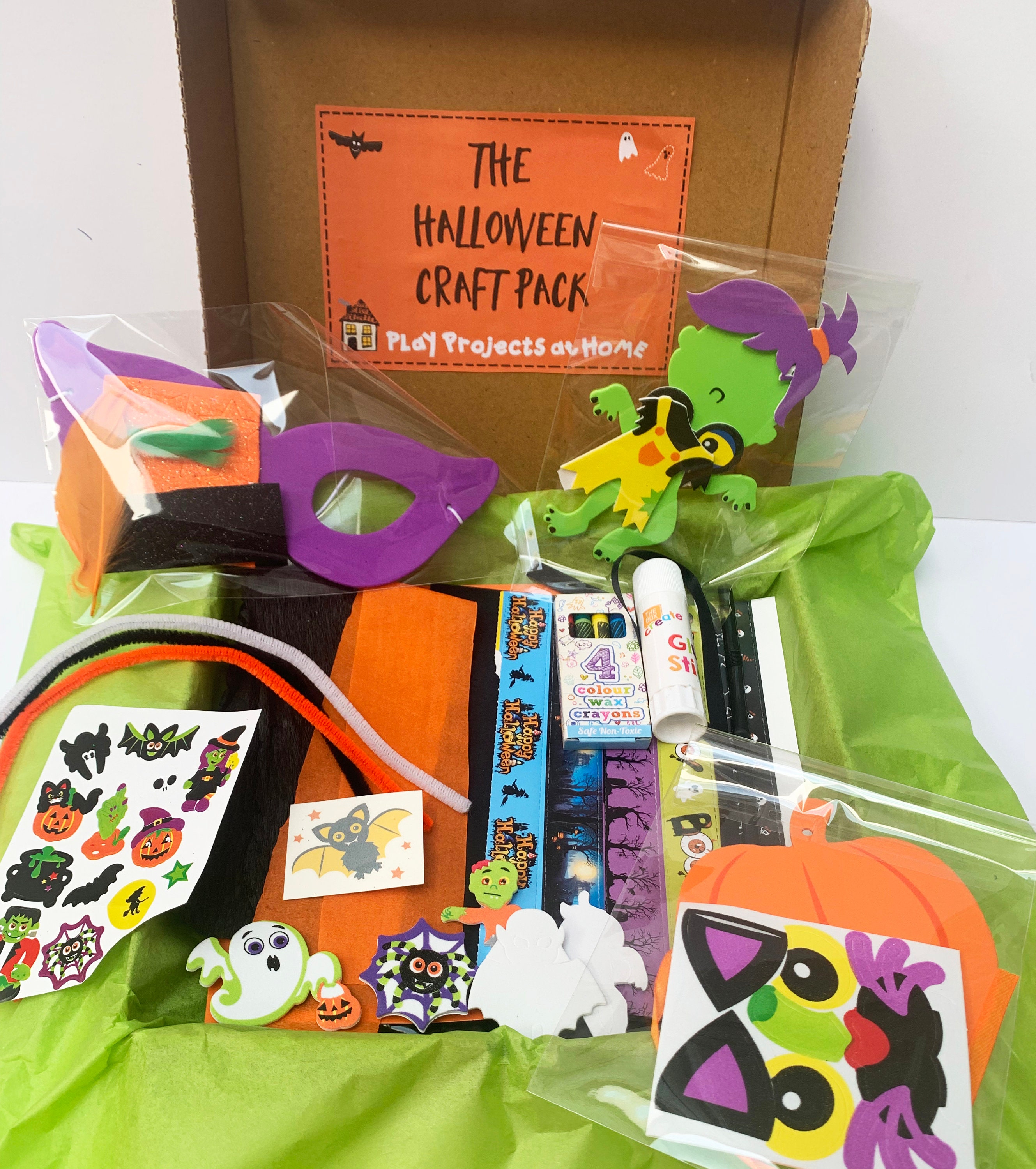 Ultimate Kids Halloween Craft Pack Over 80 Pieces | Etsy