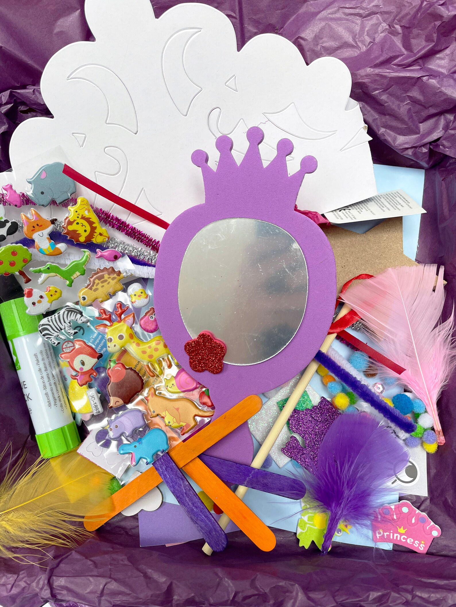 Kids Princess Craft Pack / Princess Gifts / Princess Present / Kids ...