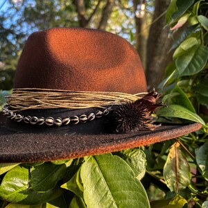 Western Style Custom Fedora Hat “the Florist” - Etsy