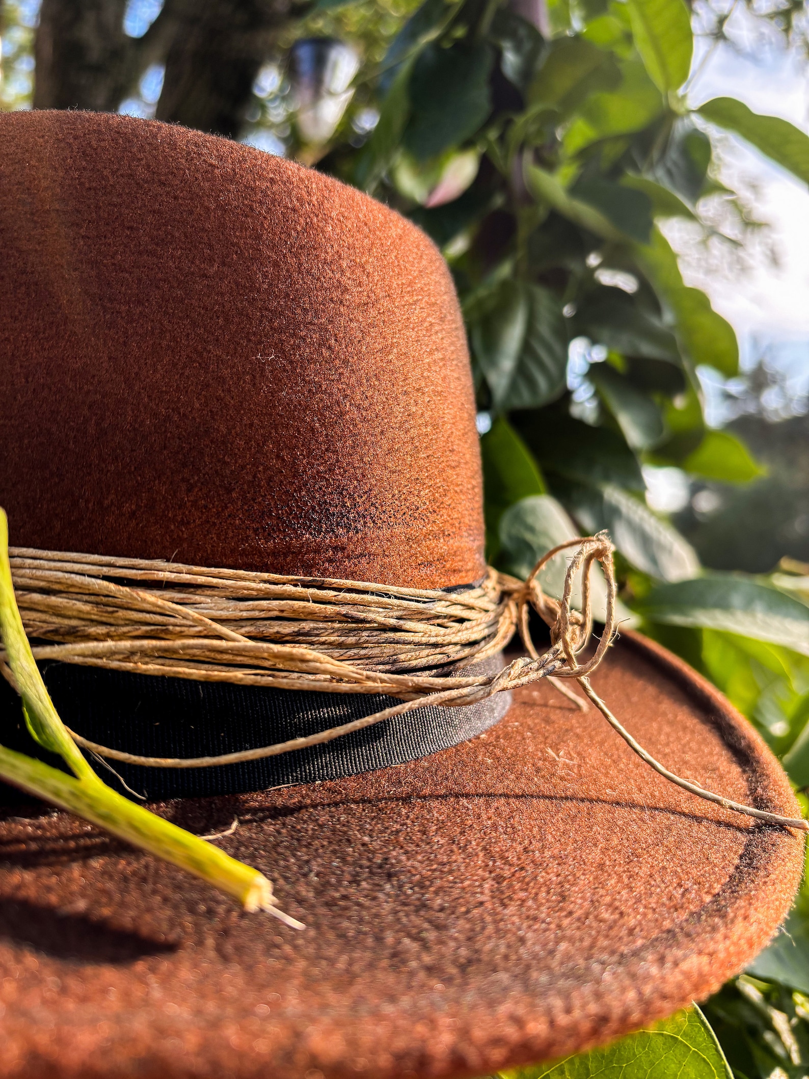 Western Style Custom Fedora Hat “the Florist” - Etsy