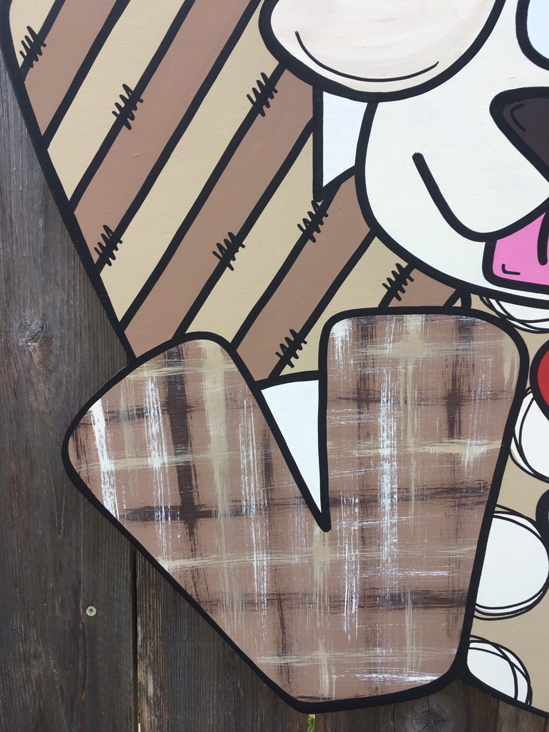 Puppy Love Door Hanger Puppy Love Door Decor Dog Door - Etsy