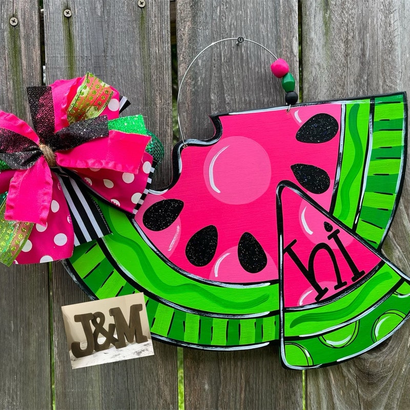 Watermelon Door - Etsy