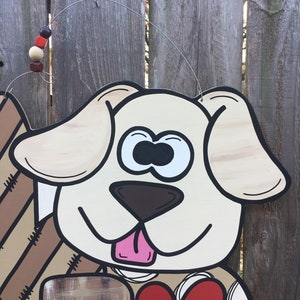 Puppy Love Door Hanger, Puppy Love Door Decor, Dog Door Hanger, Dog ...