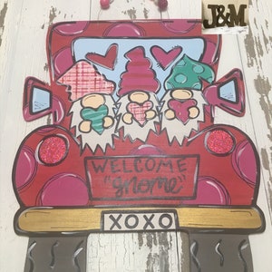 Welcome Gnome Truck Door Hanger - Etsy