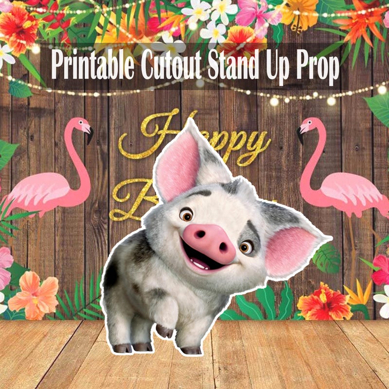 Pig Party Prop - Etsy