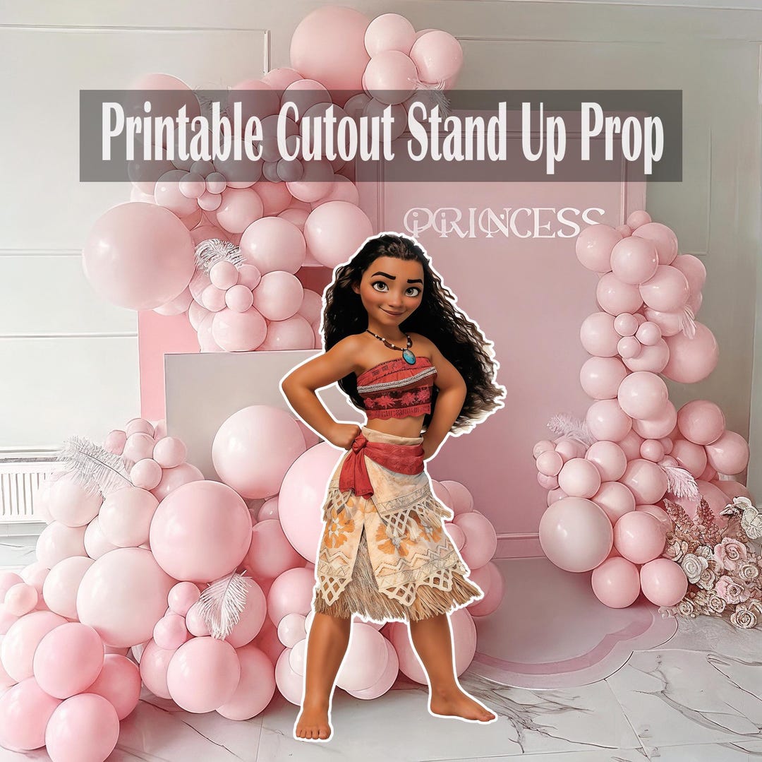 Moana Large Prop, Moana Party Decor, Moana Party Decoration, Moana ...