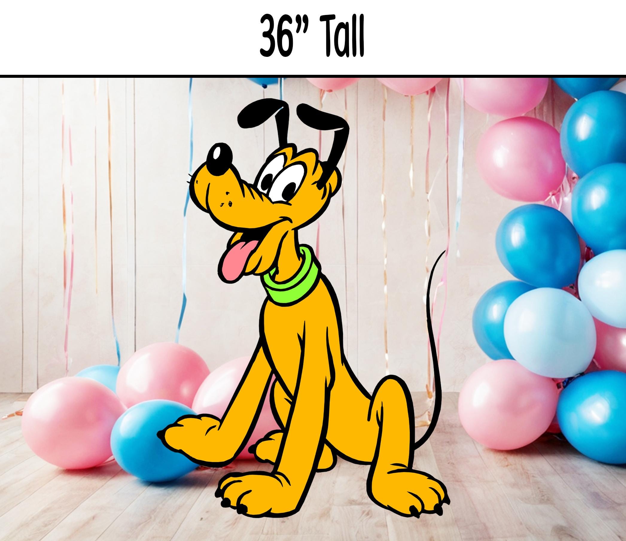 Pluto Mickey Mouse Goofy Minnie Mouse Dog Prop Standee, Lilo and Stitch ...
