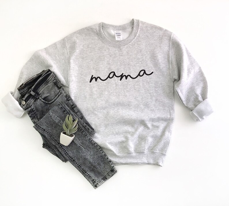 Mama Unisex Sweatshirt Mama Sweatshirt Mom Life Mom Shirt Etsy