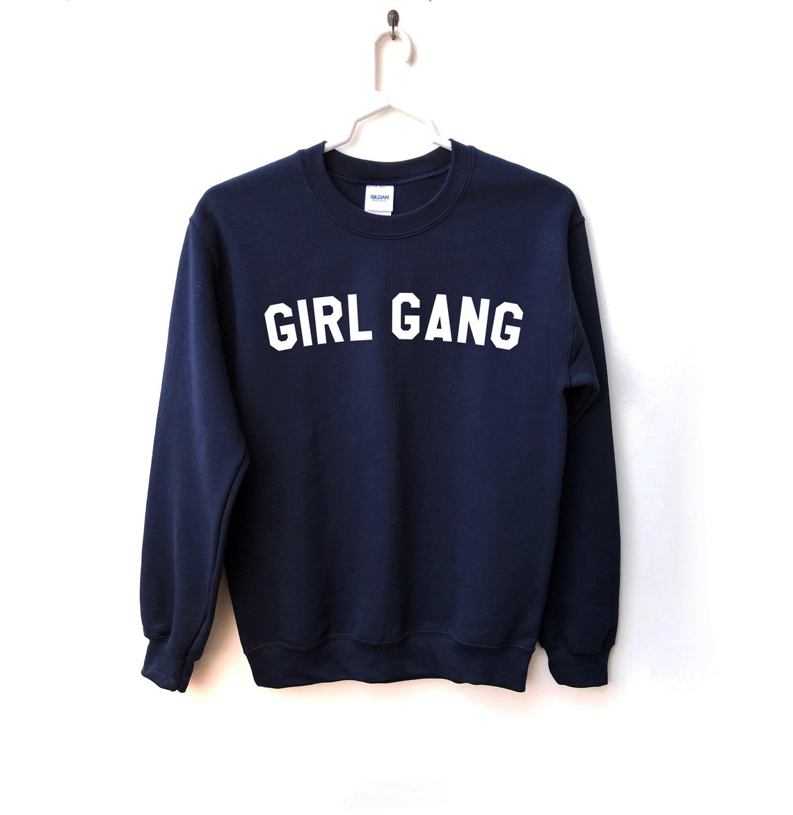 Girl Gang Unisex Sweatshirt Girl Gang Sweatshirt GRL PWR | Etsy
