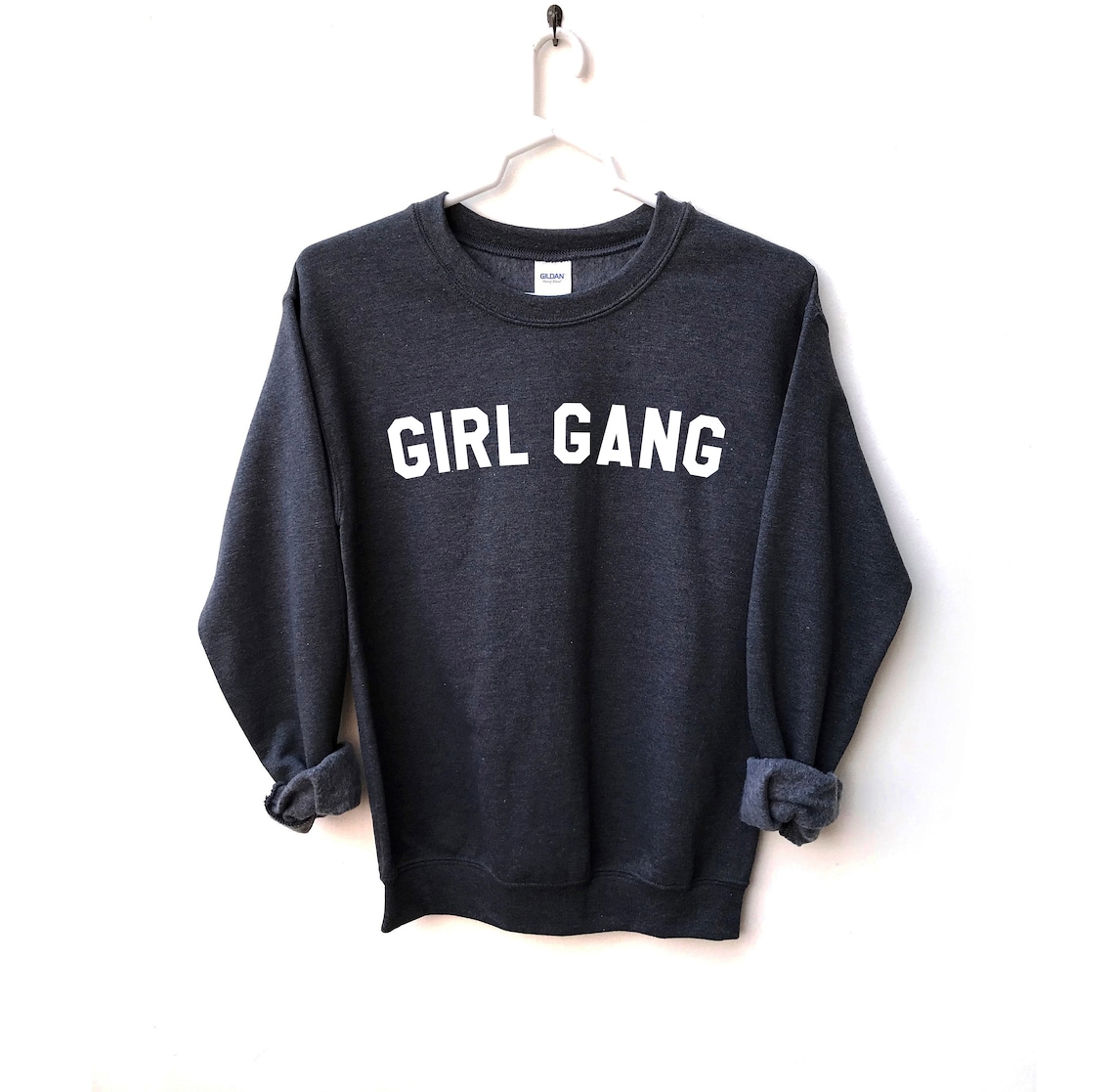 Girl Gang Unisex Sweatshirt Girl Gang Sweatshirt GRL PWR | Etsy
