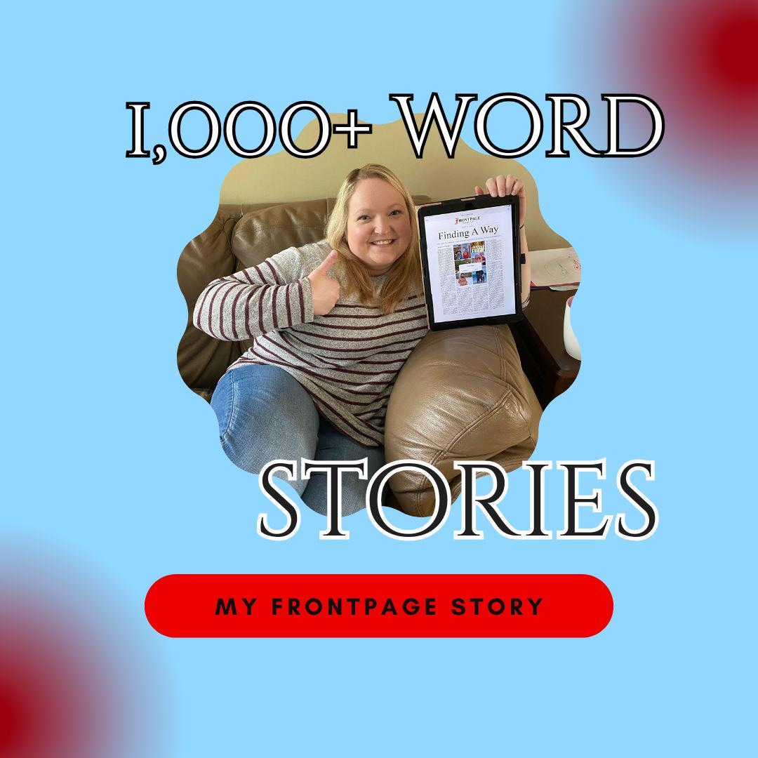 Create Your Own Story - Frontpage Deluxe (digital Only) Custom ...