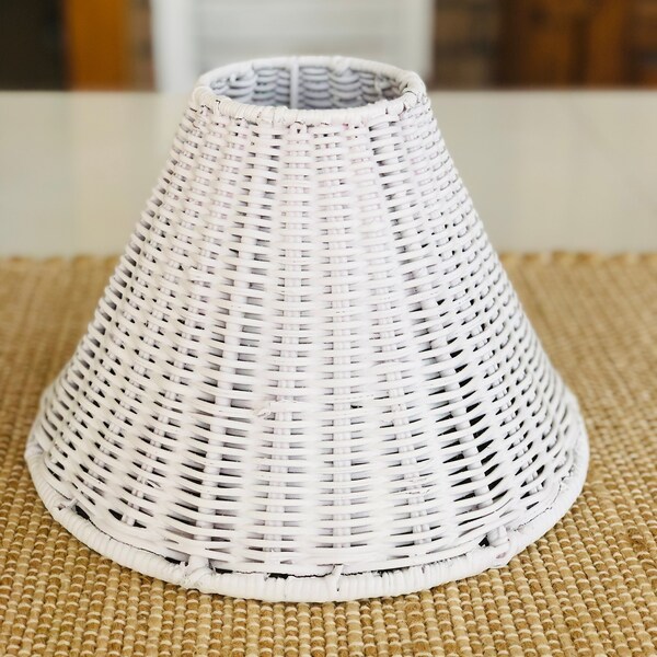 Wicker Lamp Shade - Etsy