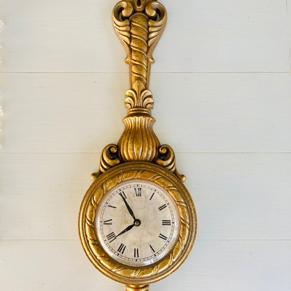 Ornate Wall Clock - Etsy