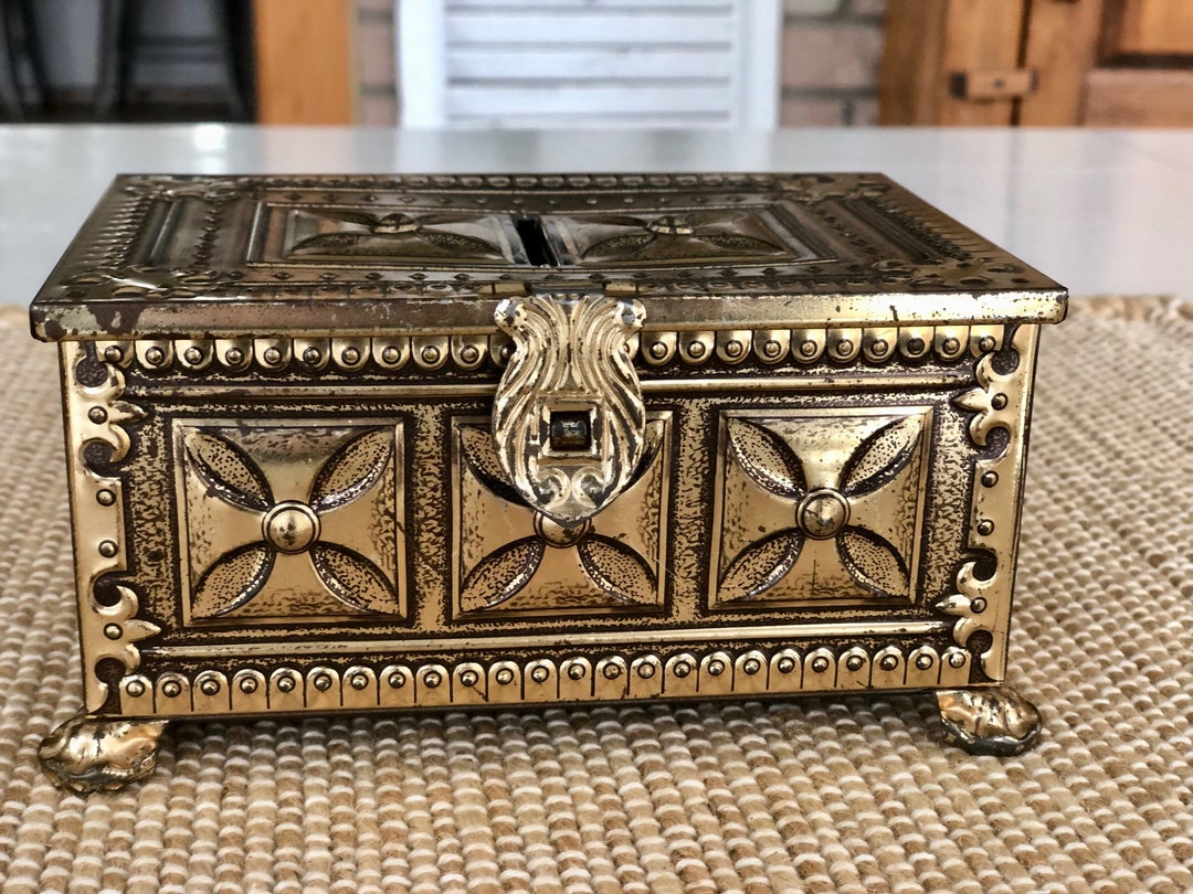 Vintage Tin (bank) Made in England - Etsy