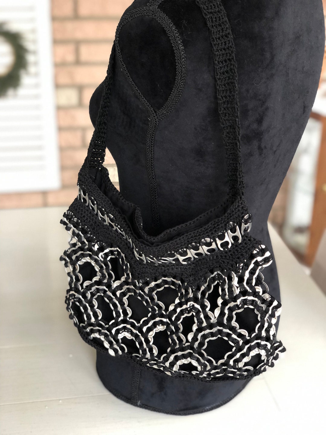 Vintage Purse Handcrafted 1980's Soda Can Pop Tops - Etsy