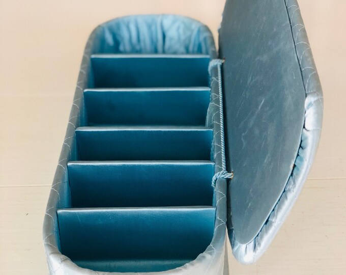 Vintage Satin Box (pastel Blue) - Etsy
