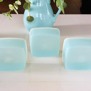 Vintage Tupperware (set of 3) Light Blue - Etsy
