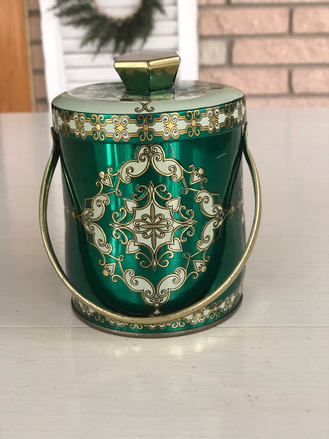 Vintage Tin With Cover - Etsy