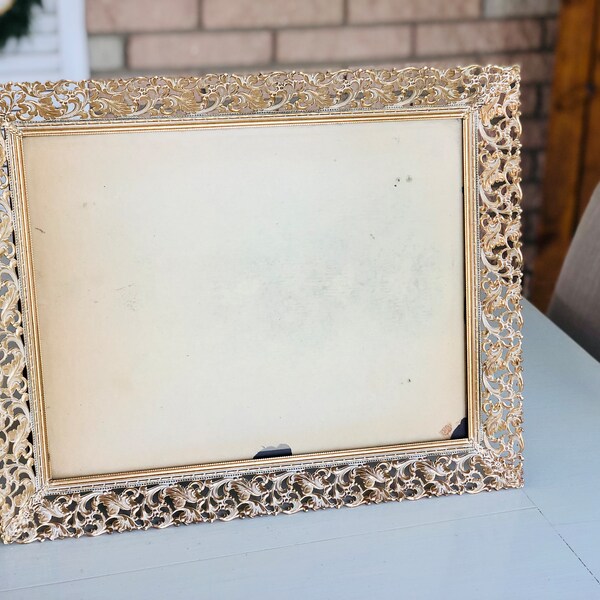 Large Ornate Picture Frame - Etsy