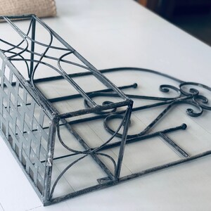 Vintage Metal Planter Box - Etsy