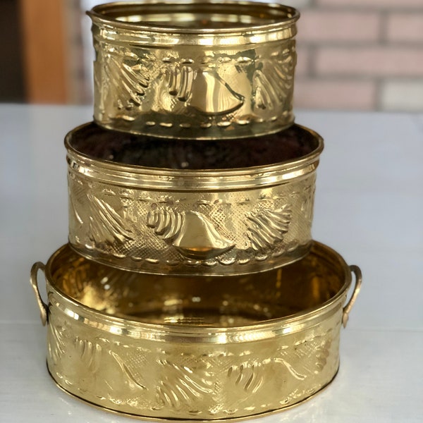 Brass Containers - Etsy