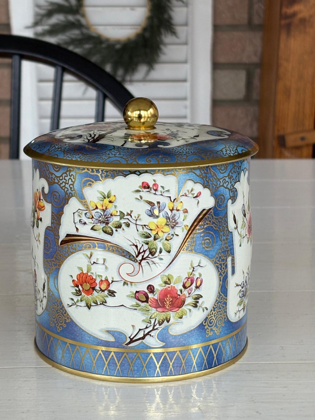 Vintage Tin With Cover - Etsy