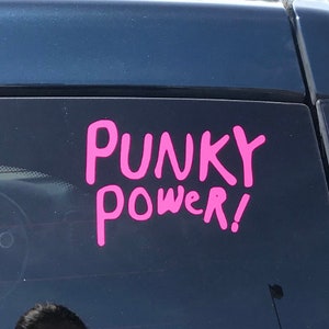 Punky Power Decal - Etsy