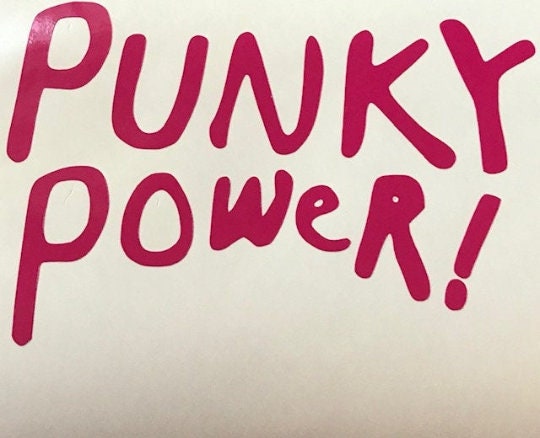 Punky Power Decal - Etsy