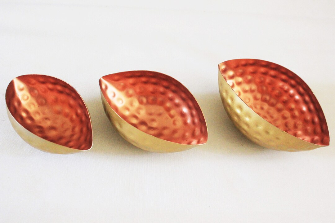 Home Decor Handmade Copper Pod Tealight Candle Holders Centre - Etsy