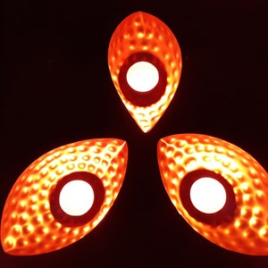 Home Decor Handmade Copper Pod Tealight Candle Holders Centre Piece ...