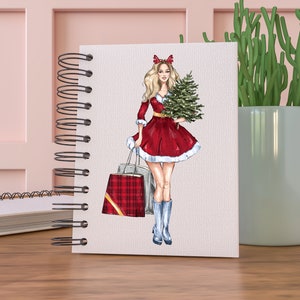Christmas Shopping Girl Clipart, Christmas Clipart, Planner Girl ...