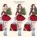Christmas Shopping Girl Clipart, Christmas Clipart, Planner Girl ...