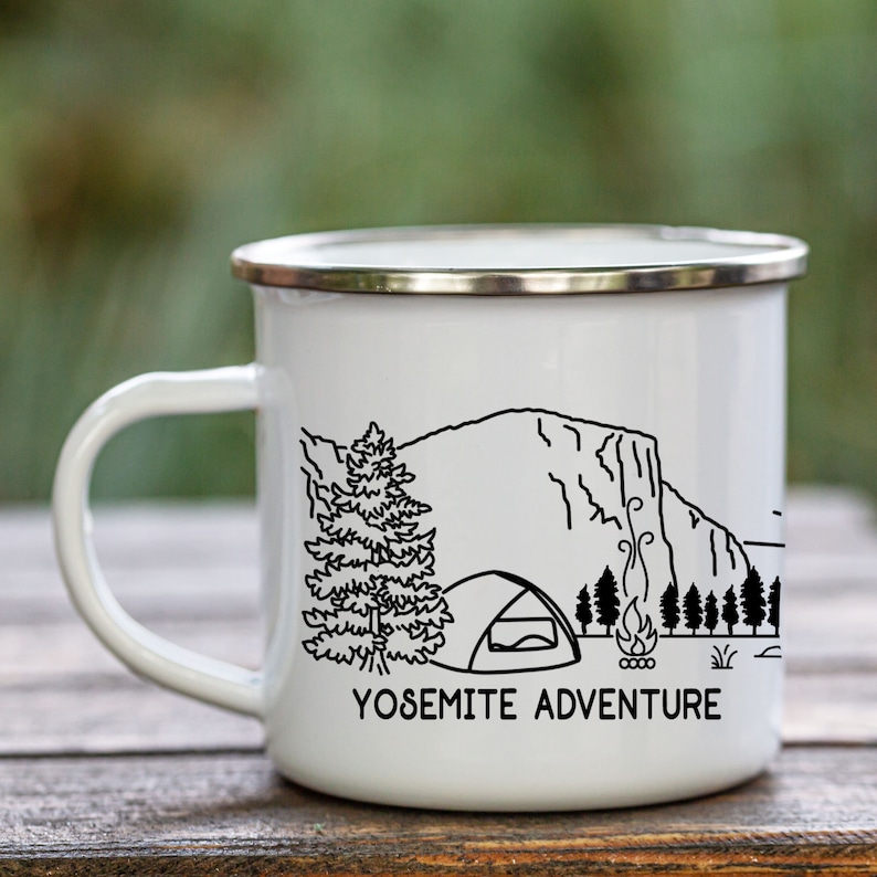 Yosemite Camp Mug Customizable, El Capitan Personalized Mountain ...
