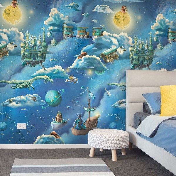 Night Sky Mural - Etsy