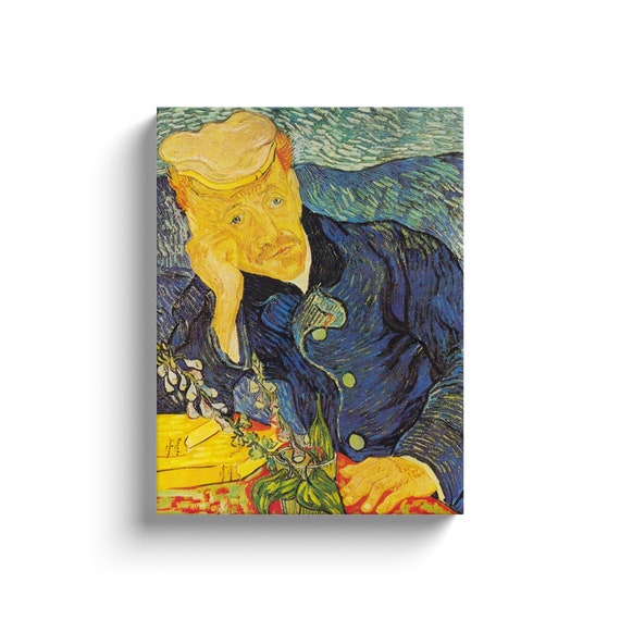 Vincent Van Gogh: Portrait of Dr. Gachet first Version - Etsy