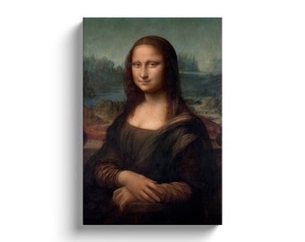 Mona Lisa Leather Watch, Leonardo Da Vinci Watch, Mona Lisa Unisex ...