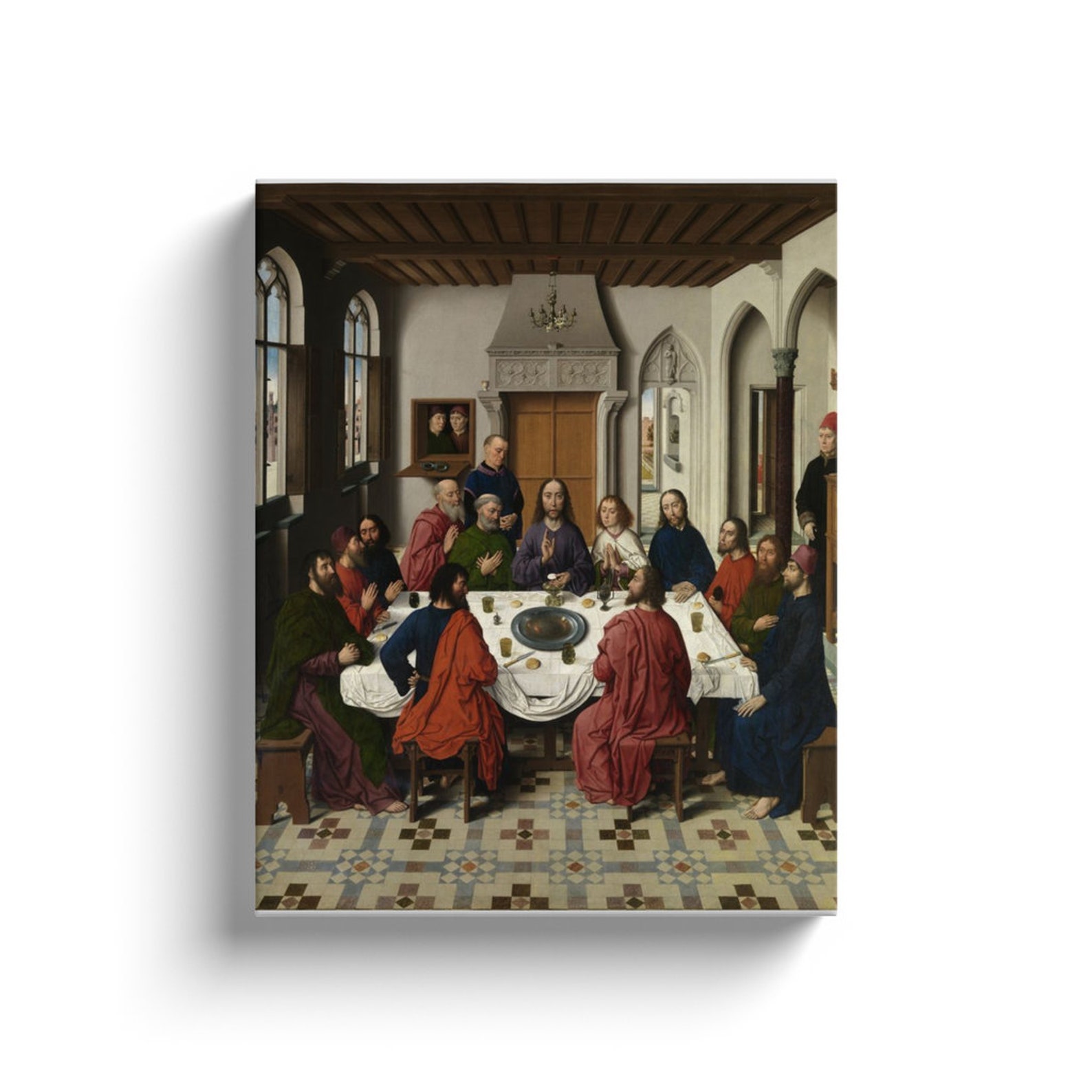 The Last Supper: Dieric Bouts, Last Supper Painting, Last Supper Canvas ...