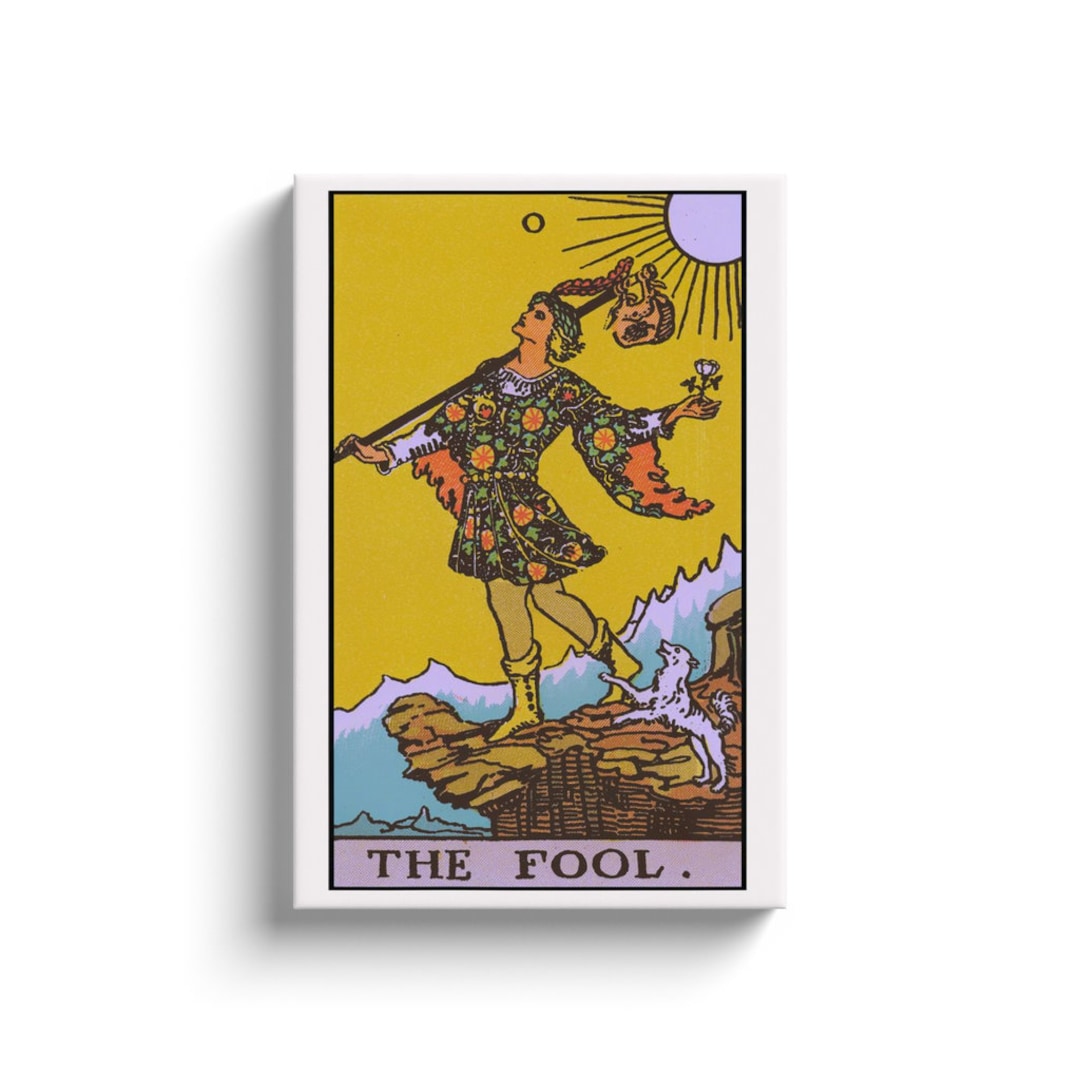The Fool, Tarot Print, Tarot Art, Tarot Card Art, Tarot Wall Art, Tarot ...