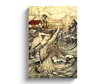 Arthur Rackham Undine Norse Mythology Print Poster - Etsy