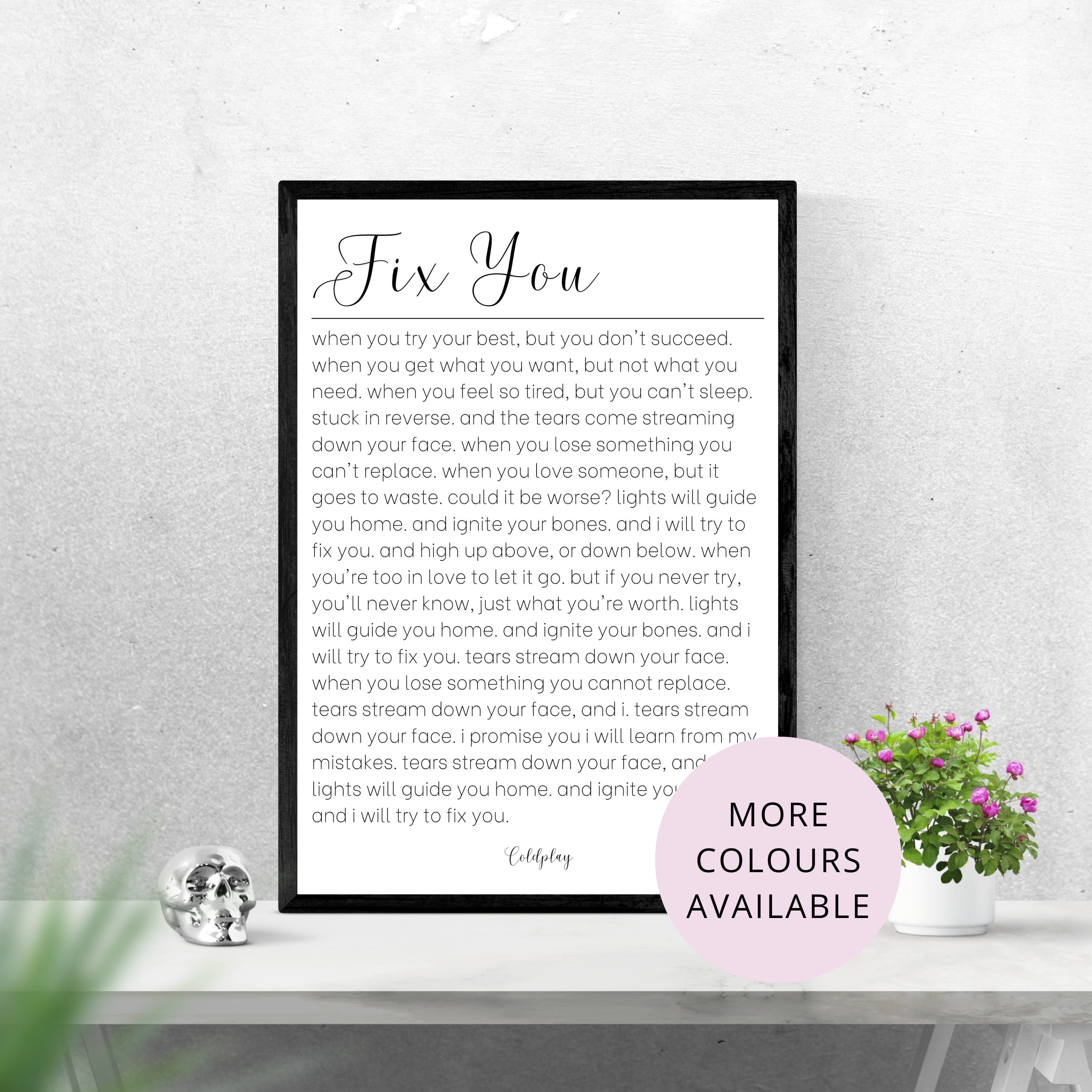 Coldplay Wallpaper Fix You