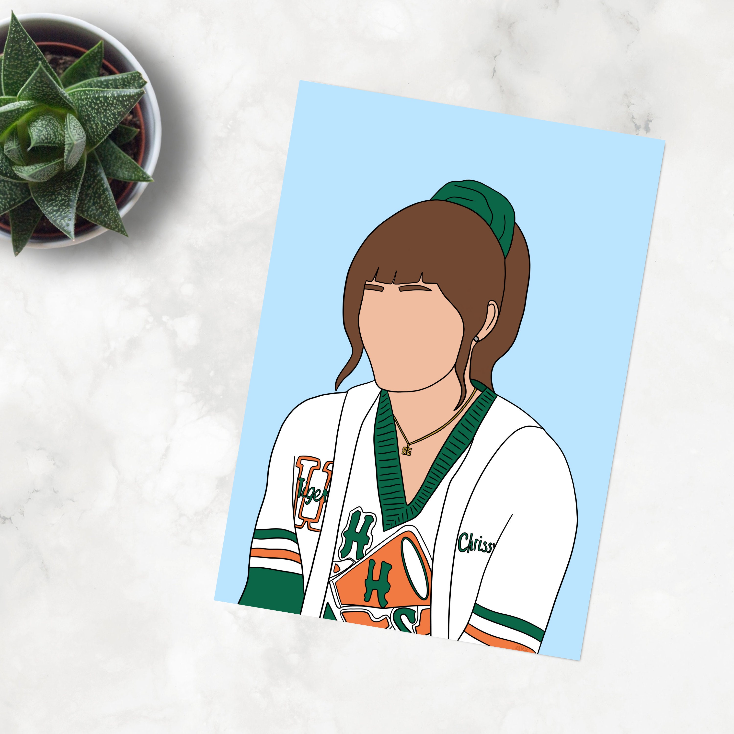 Chrissy Cunningham Poster Stranger Things Season 4 Drawing - Etsy